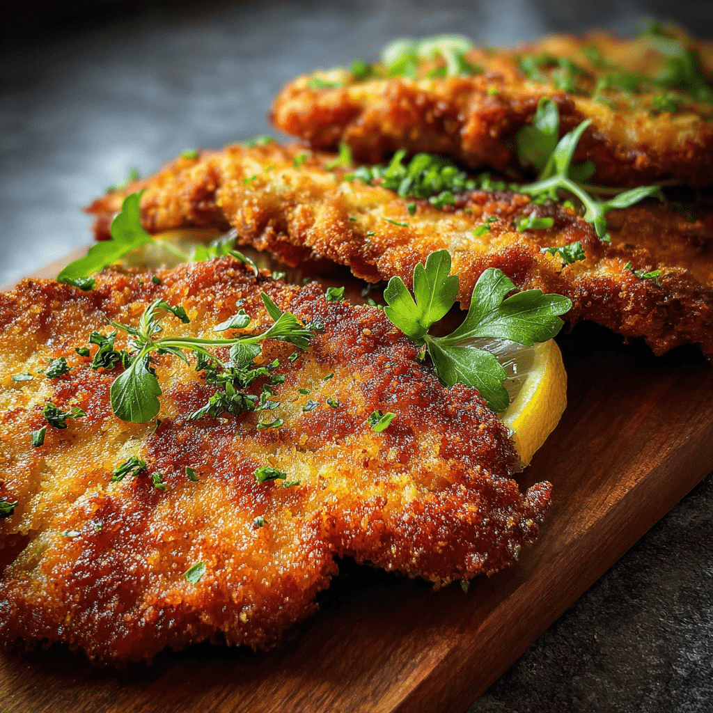 Crispy Chicken Schnitzel