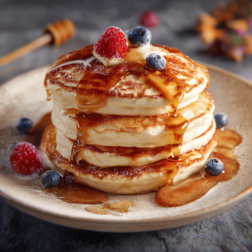 Fluffy Protein Pancakes