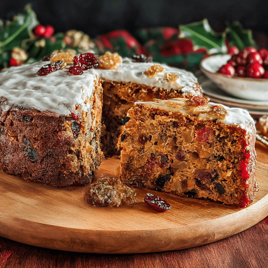 Traditional English Christmas Cake