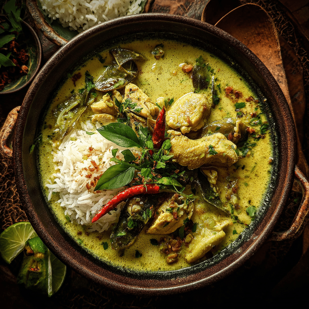 Green Chicken Curry